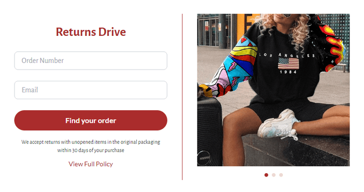 Synctrack Returns – automate your return process in a few easy steps