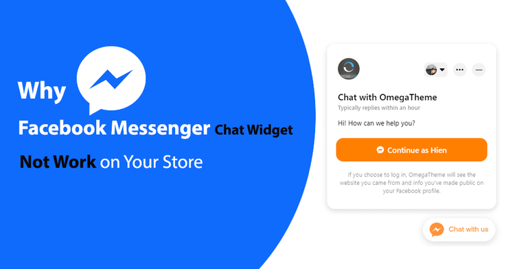 6 common errors when integrating Facebook Messenger chat widget into ...